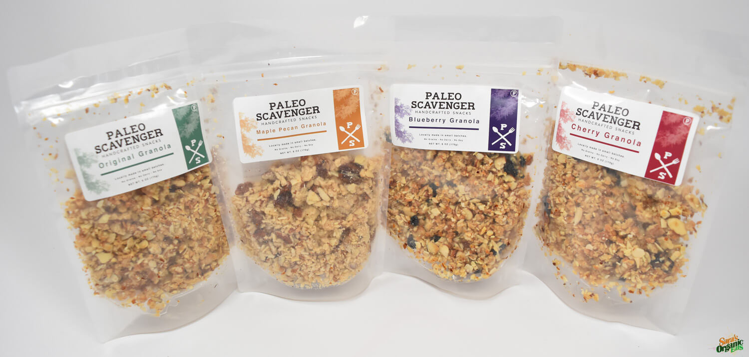 Paleo Scavenger Handcrafted Snacks - Sara's Organic Eats